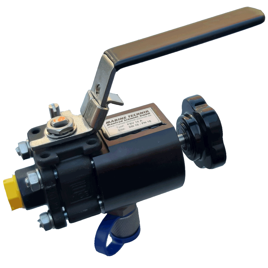 Fuel oil sample valve • Marine Technik Manfred Schmidt GmbH